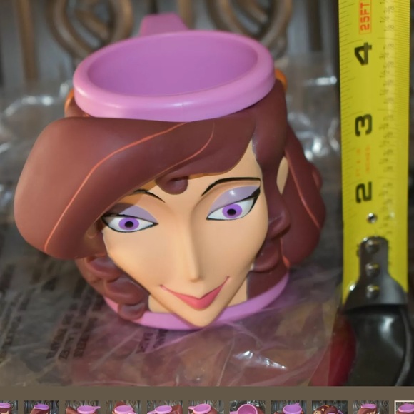 Disney | Other | Rare Disney Hercules Megara Meg Figure Cup | Poshmark